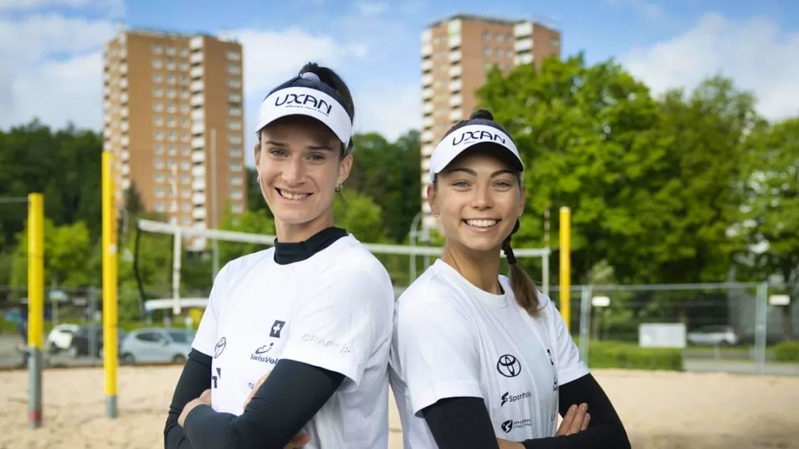 Beach volleyball: Mäder and Kernen impress with a strong start to the ...