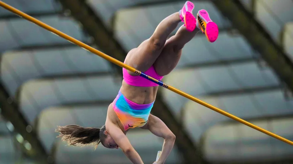 Athletics: Strong 4.80 m for pole vaulter Angelica Moser | blue News