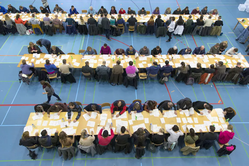 Do you know how your vote is counted in referendums? | blue News