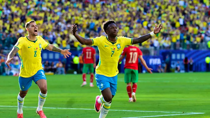 Brazil – Morocco 1–1: Draw for the record-holding world champions ...