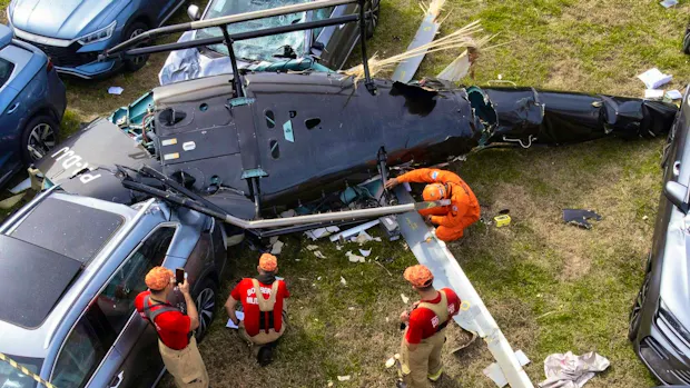 Two helicopters collide over Rio, six people die | blue News